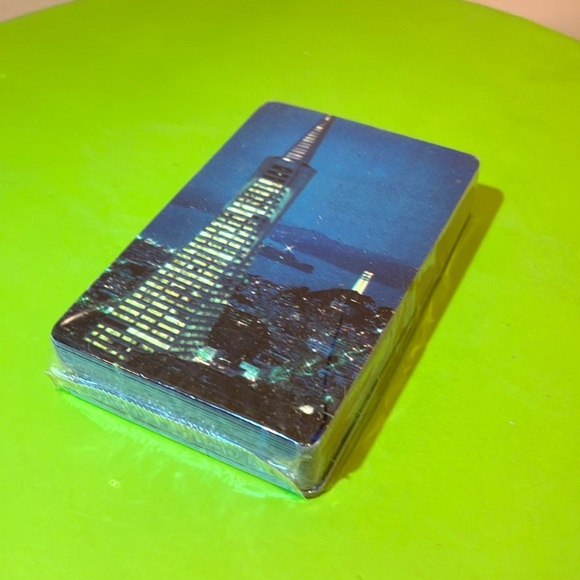 Vintage | Games | Vintage 972 Playing Cards San Francisco Transamerica ...